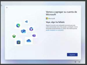 Saltar Inicio de Sesión con Microsoft al instalar Windows 11 | Tecno Sender