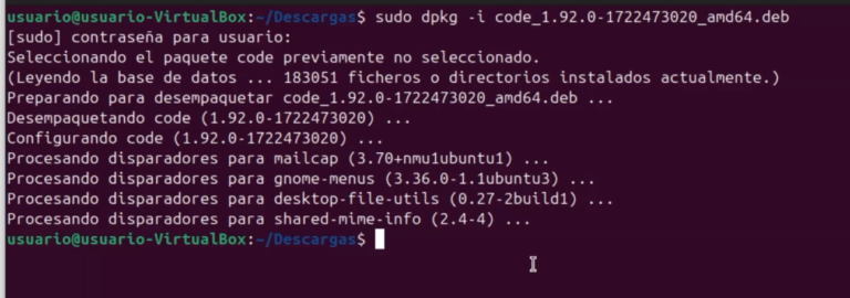 Instalar Visual Studio Code en Ubuntu 24.04 | Tecno Sender