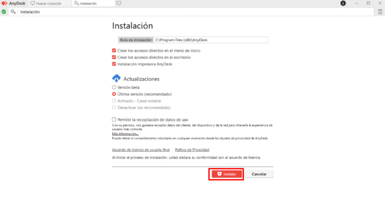 Cómo instalar AnyDesk paso a paso de manera sencilla | Tecno Sender