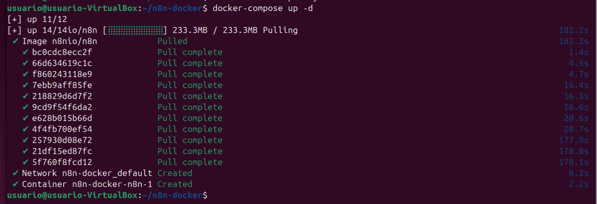 Paso 4: Acceder a la interfaz de n8n